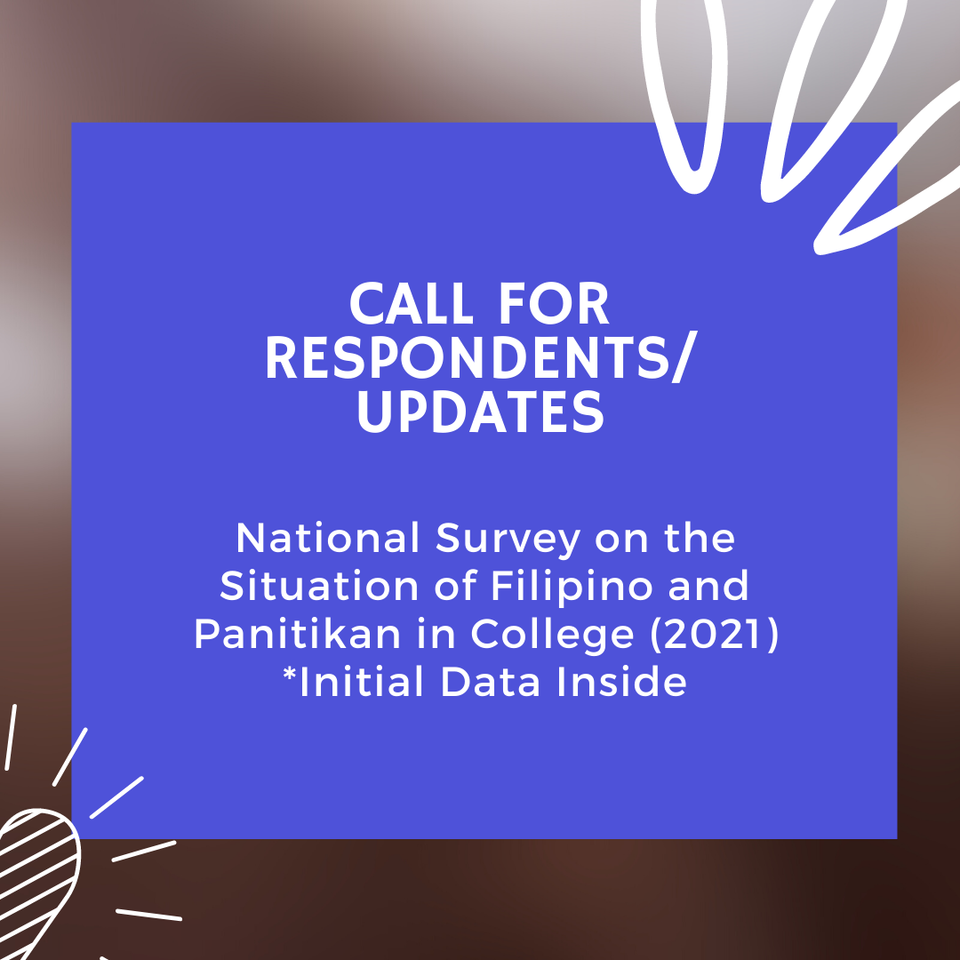National Survey on the Situation of Filipino and Panitikan in College ...